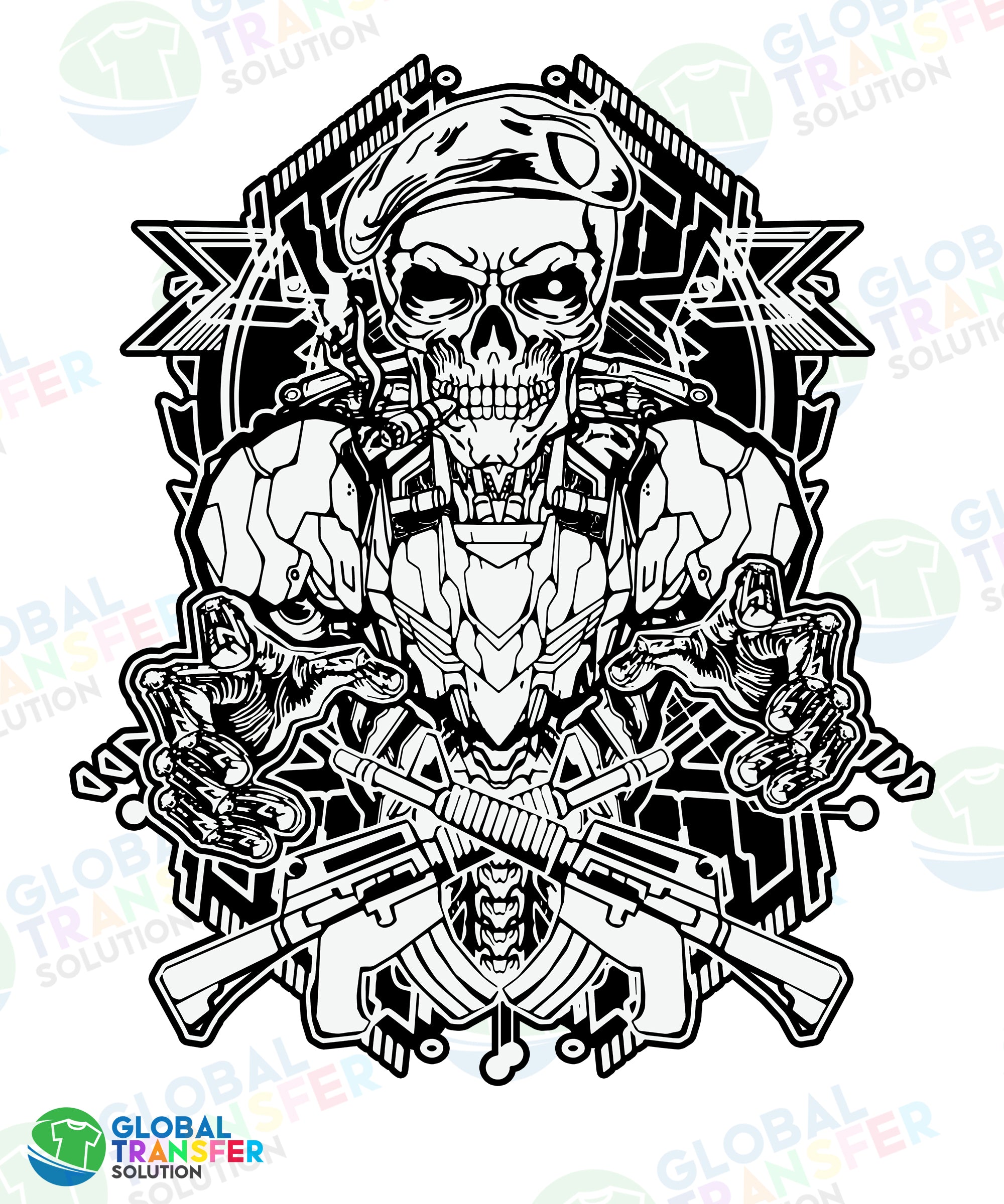 1006 Skull Soldier – Global Transfer Solution
